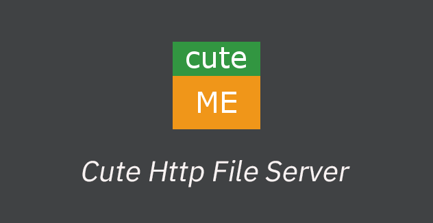 Cute Http File Server（CHFS）一键搭建文件共享服务器 – 易分享
